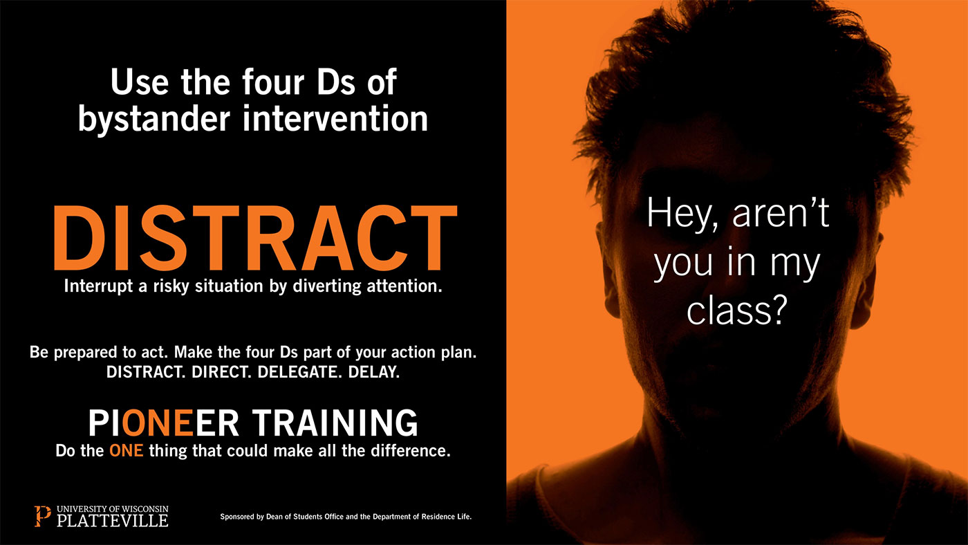 Pioneer Training: Bystander Intervention | UW-Platteville
